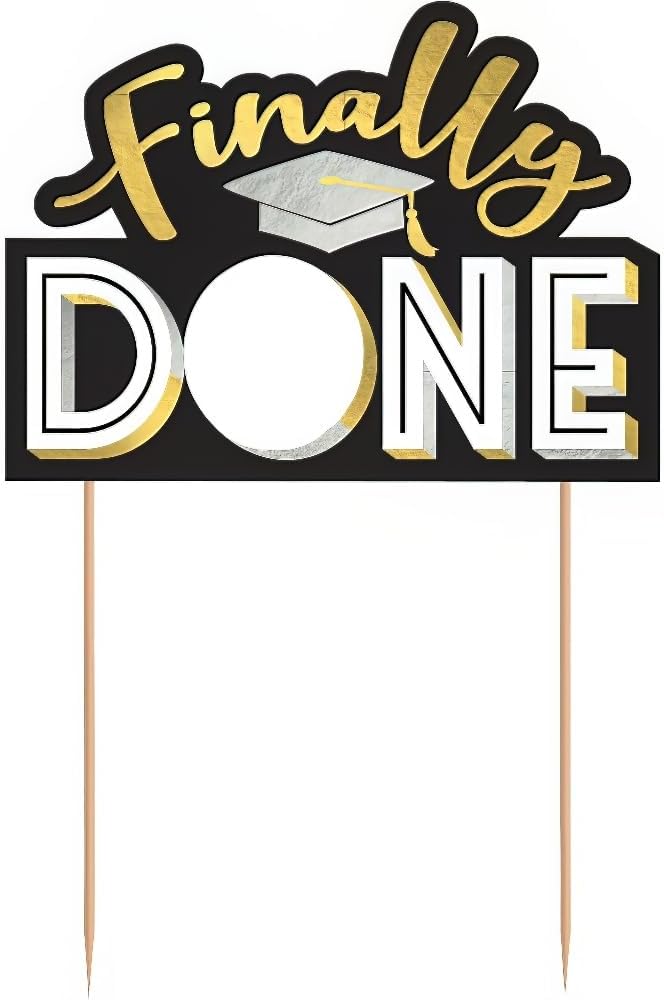 Graduation Photo Frame Cake Topper – Pastry Flower